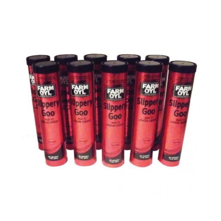 Farm Oyl Slippery Goo 10-Pack 14 oz. Cartridges, EP Rated High quality ...