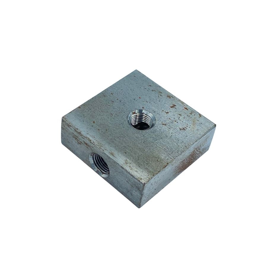 Weld Block 1.75" x 1.75" x .625" Steel (#4000024) – Lubecore MN